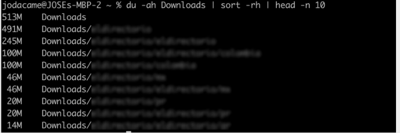 Cómo listar archivos y carpetas que más espacio ocupan en un directorio usando la consola | GNU ...