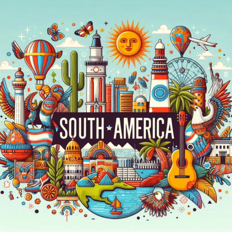 Región de America del Sur | Regiones | Países del Mundo